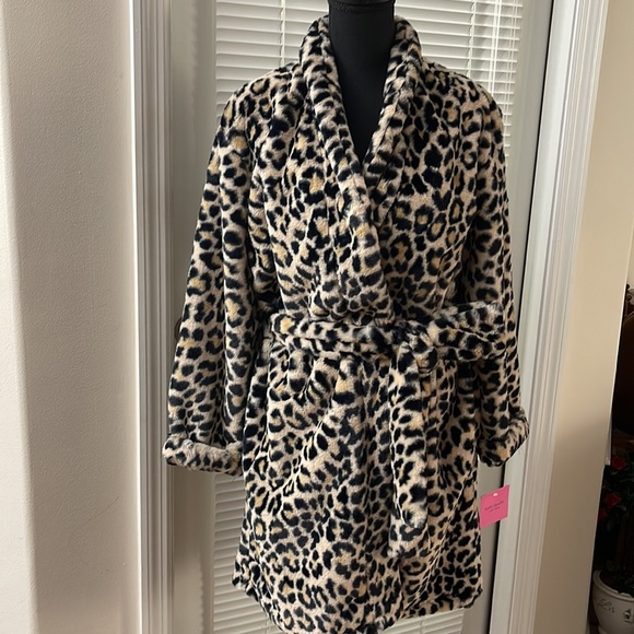 kate spade | Intimates & Sleepwear | Kate Spade Leopard Print Lined ...